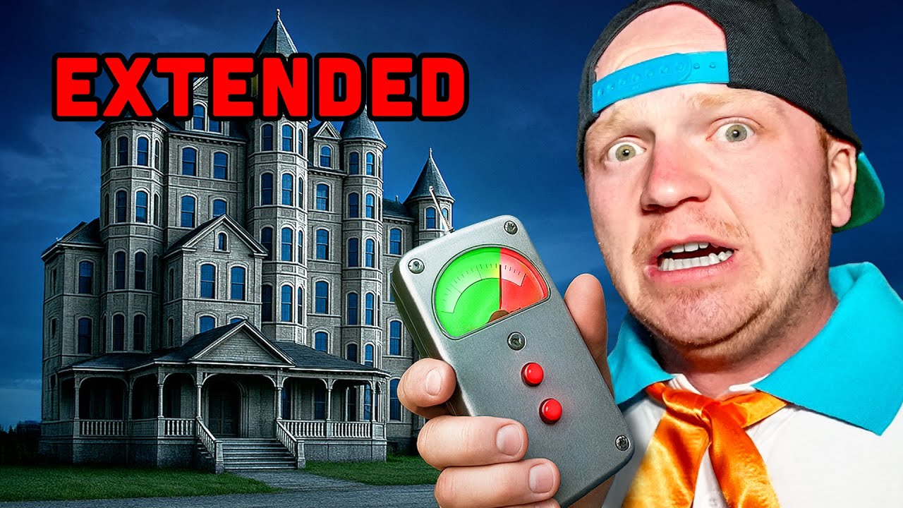 Sneaking Into Haunted House Overnight! - EXTENDED