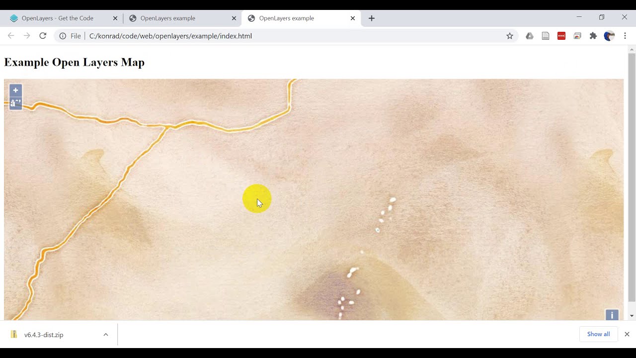 OpenLayers Project Setup