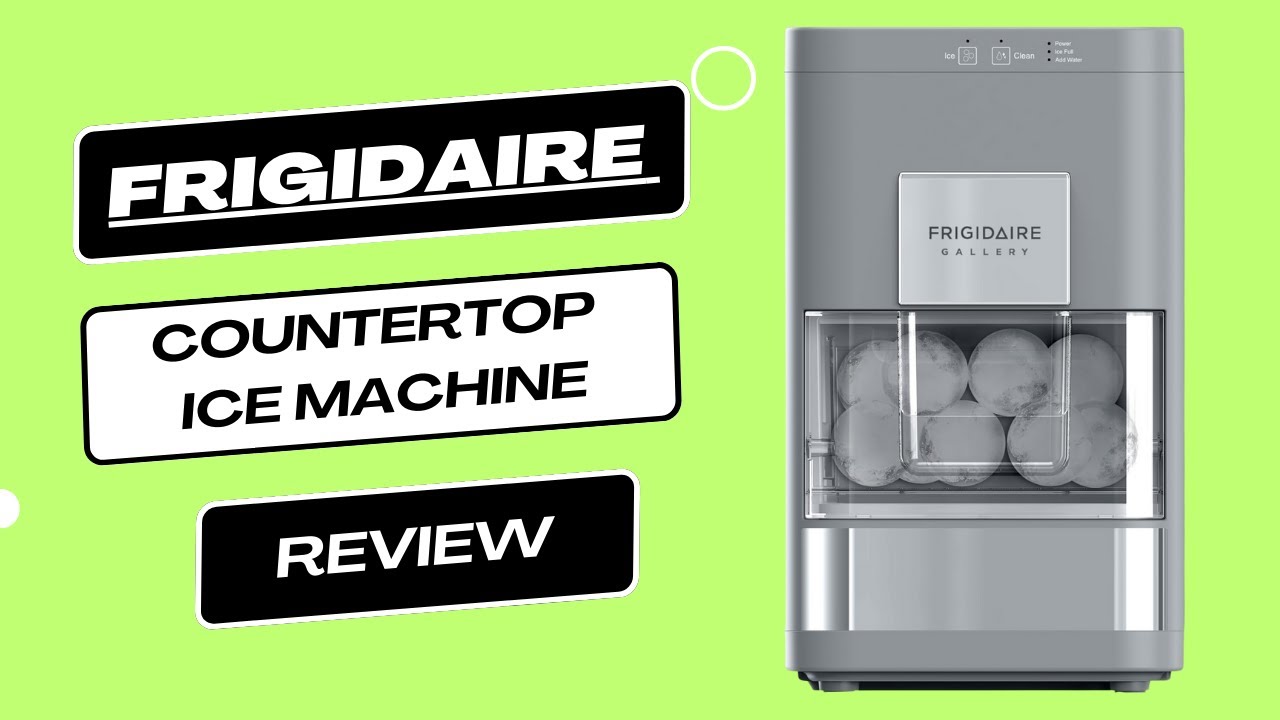 Frigidaire Countertop Ice Machine Review | The Best Sphere Ice Machine?