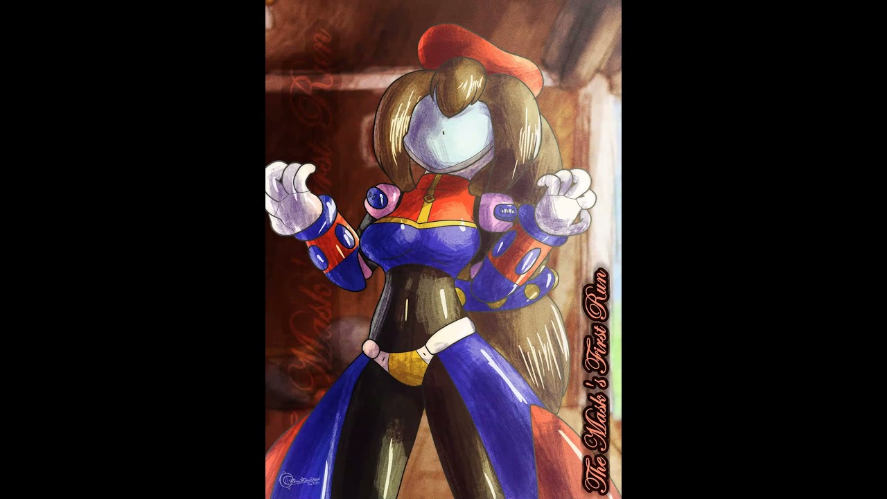 (#Hypnosis #Animation) The Mask's First Run #Krita #shorts #shortvideo #megaman #rockman #latex