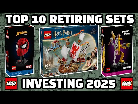 TOP 10 Retiring LEGO Sets you SHOULD Invest in | How to make money selling LEGO | (JUNE 2025)