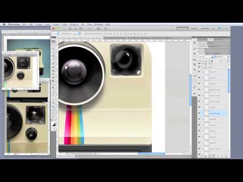 Polaroid Land Camera App Icon - Process Video