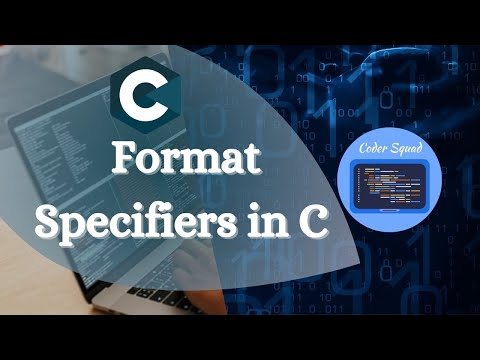 Format Specifier in C | Format Specifier C | C Programming Tutorial for Beginners | Coder Squad