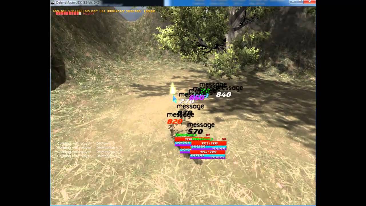 UDK - Scaleform - Player Damage