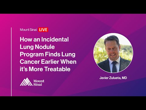 Incidental Lung Nodule Program at Mount Sinai