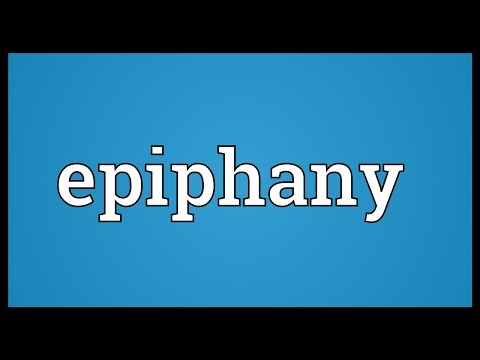 Epiphany Meaning
