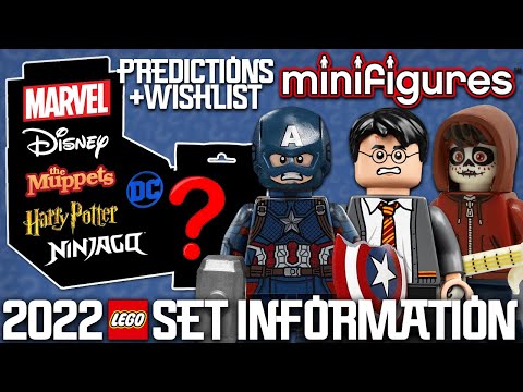 LEGO Minifigures Series 2022 Information Revealed!