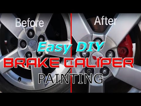 Brake Caliper painting - DIY
