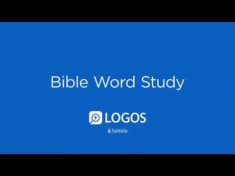 Bible Languages Word Study | Logos Bible Software