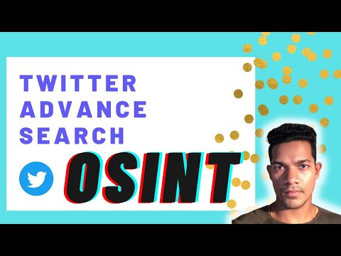 Twitter OSINT | Twitter Advance Smart Search | Twitter Dorks | Twitter Power For Sensitive tweets 👀