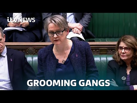Home Secretary addresses Parliament to unveil grooming gangs review - Watch Live | ITV News