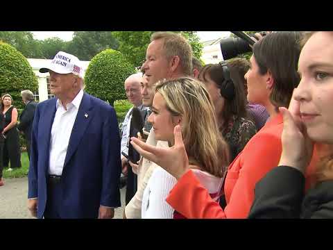 WATCH: Donald Trump discusses Iran/Israel conflict and potential U.S. involvement with reporters