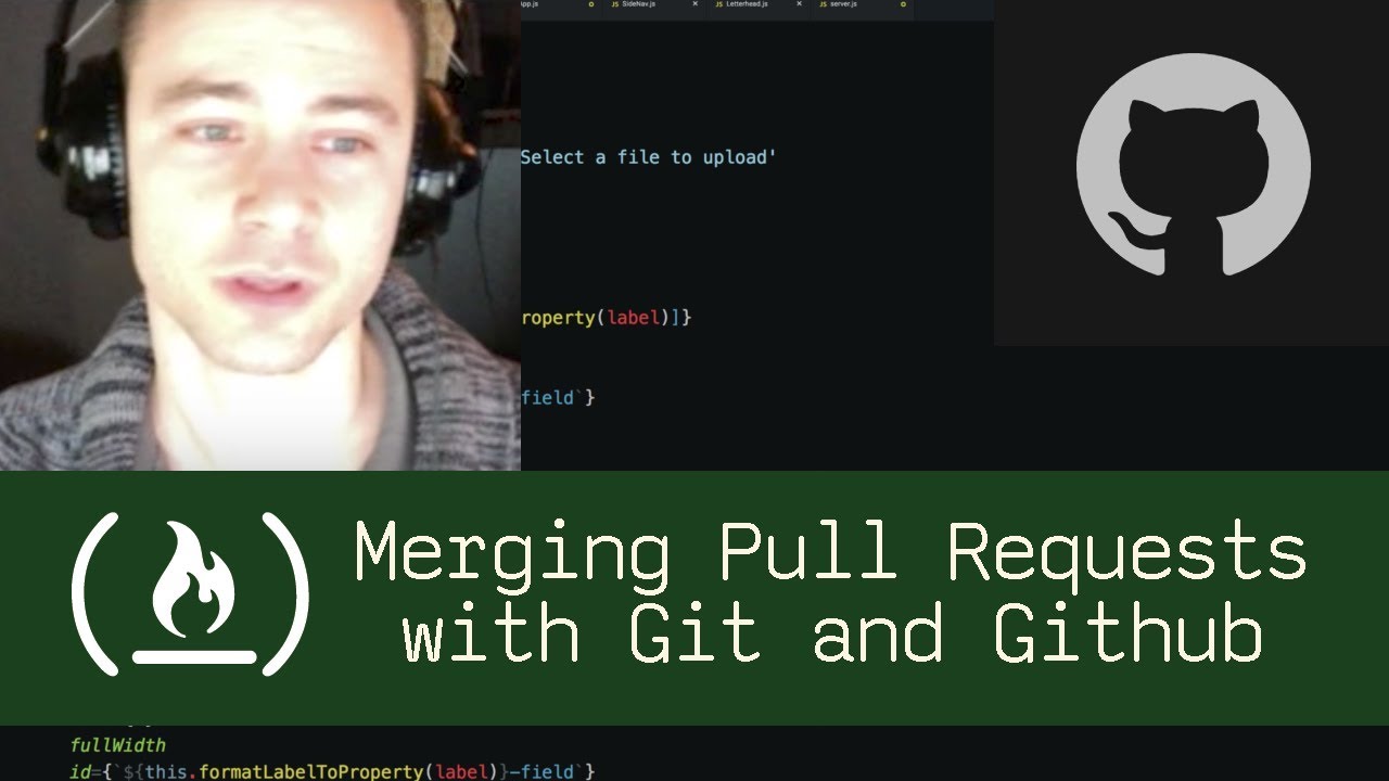 Merging Pull Requests with Git and Github (P4D14) - Live Coding with Jesse