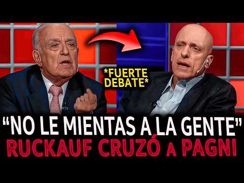 ¡RUCKAUF SACADO DOMÓ a PAGNI en VIVO y LO DEJÓ PALIDO!