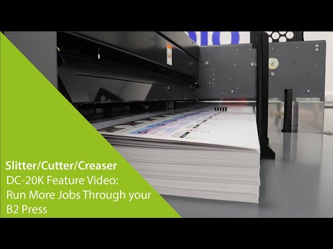 DC-20K Feature Video: Run More Jobs Through your B2 Press