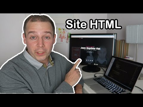 Créer un site Web HTML sans savoir coder