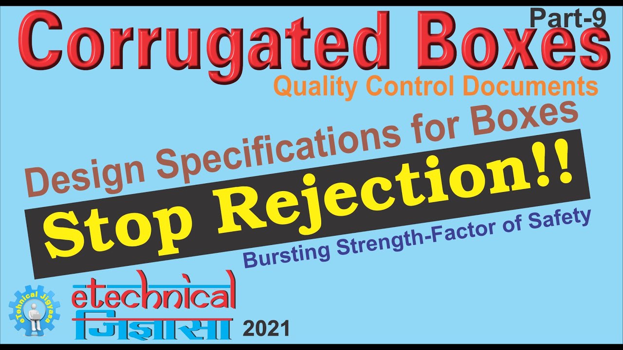 Understanding Corrugated Box Design Specifications for Quality Control ...