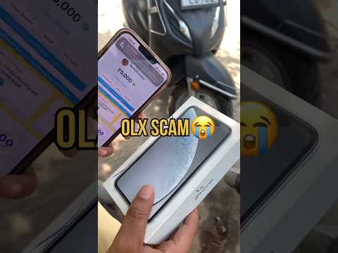 ओएलएक्स पीई घोटाला भुगतान करने के लिए 😡 #shorts #ytshorts
