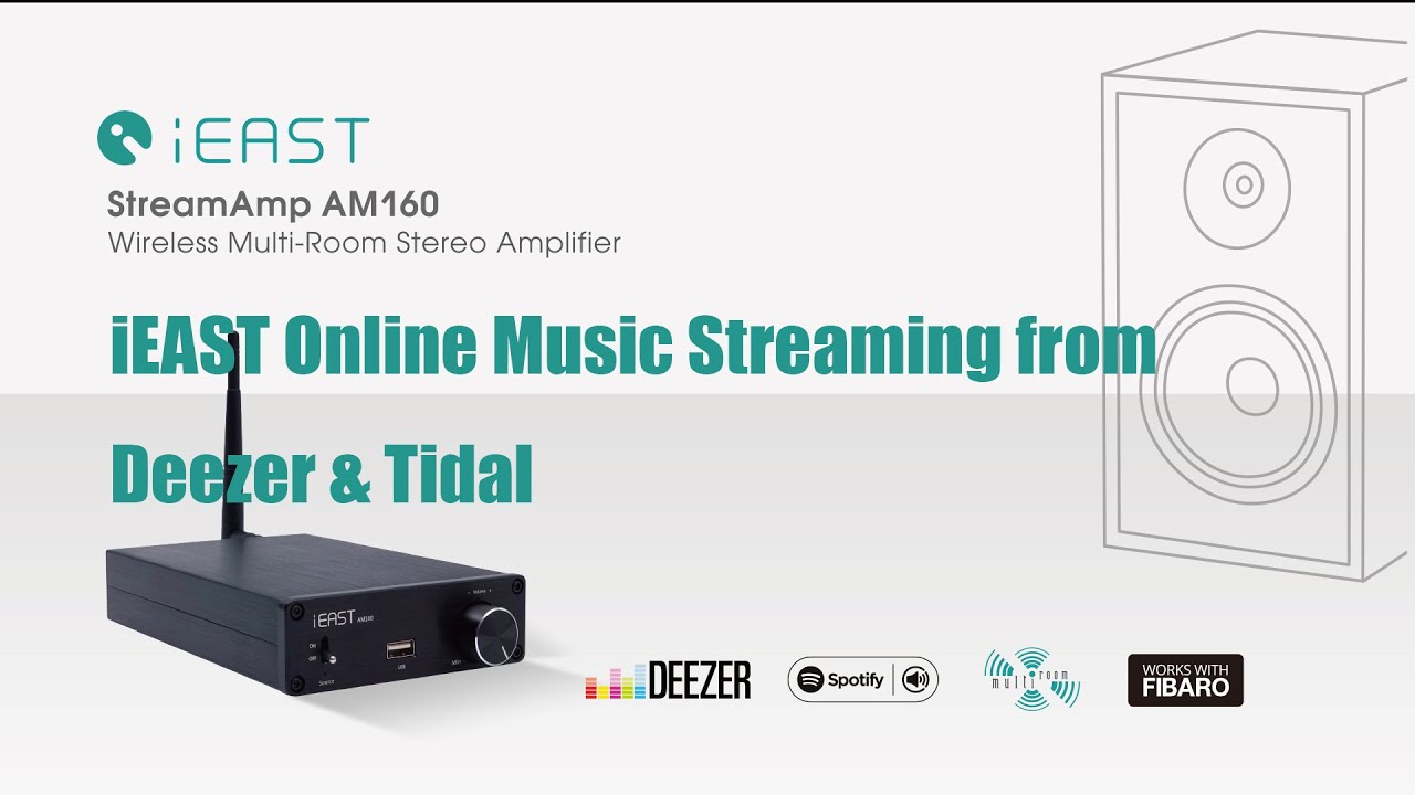 iEAST Online Music Streaming from Deezer & Tidal