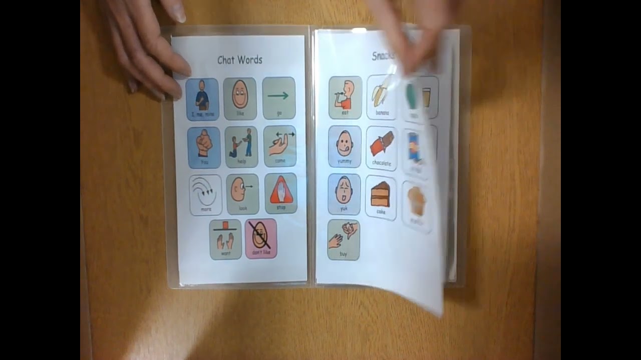 Communication Book Training