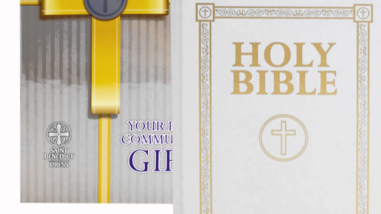 First Communion Gift Bible (Douay-Rheims)
