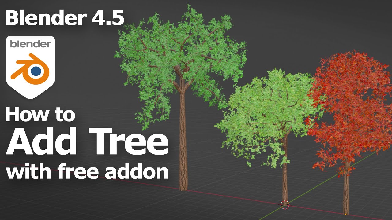 Blender Tree Generator free addon