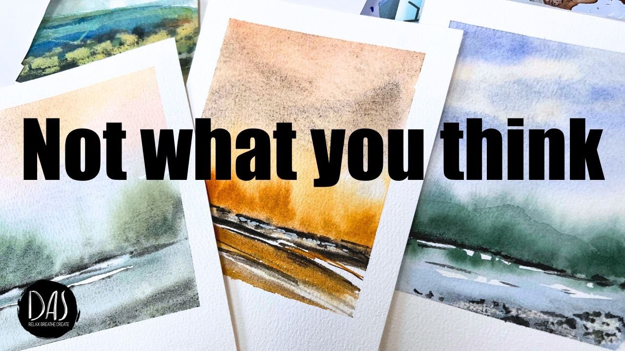 These little watercolor landscapes will make you happy. (And they’re easier than you think)