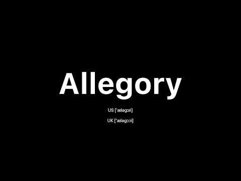 How to Pronounce Allegory: 🇺🇸 American English vs. 🇬🇧 British English