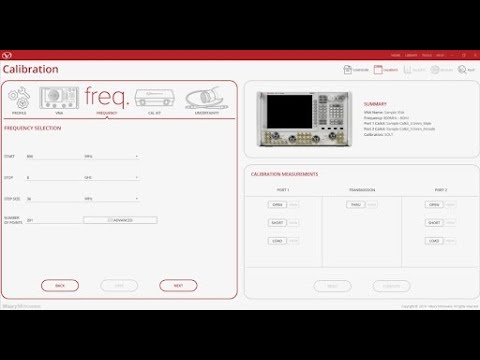 Insight VNA Calibration and S-Parameter Measurement Introduction