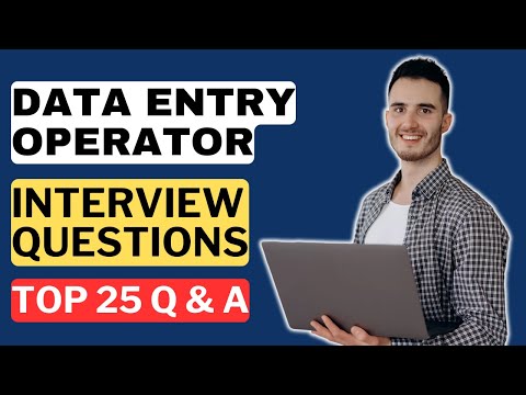 Data Entry Operator Interview Questions and Answers for 2025