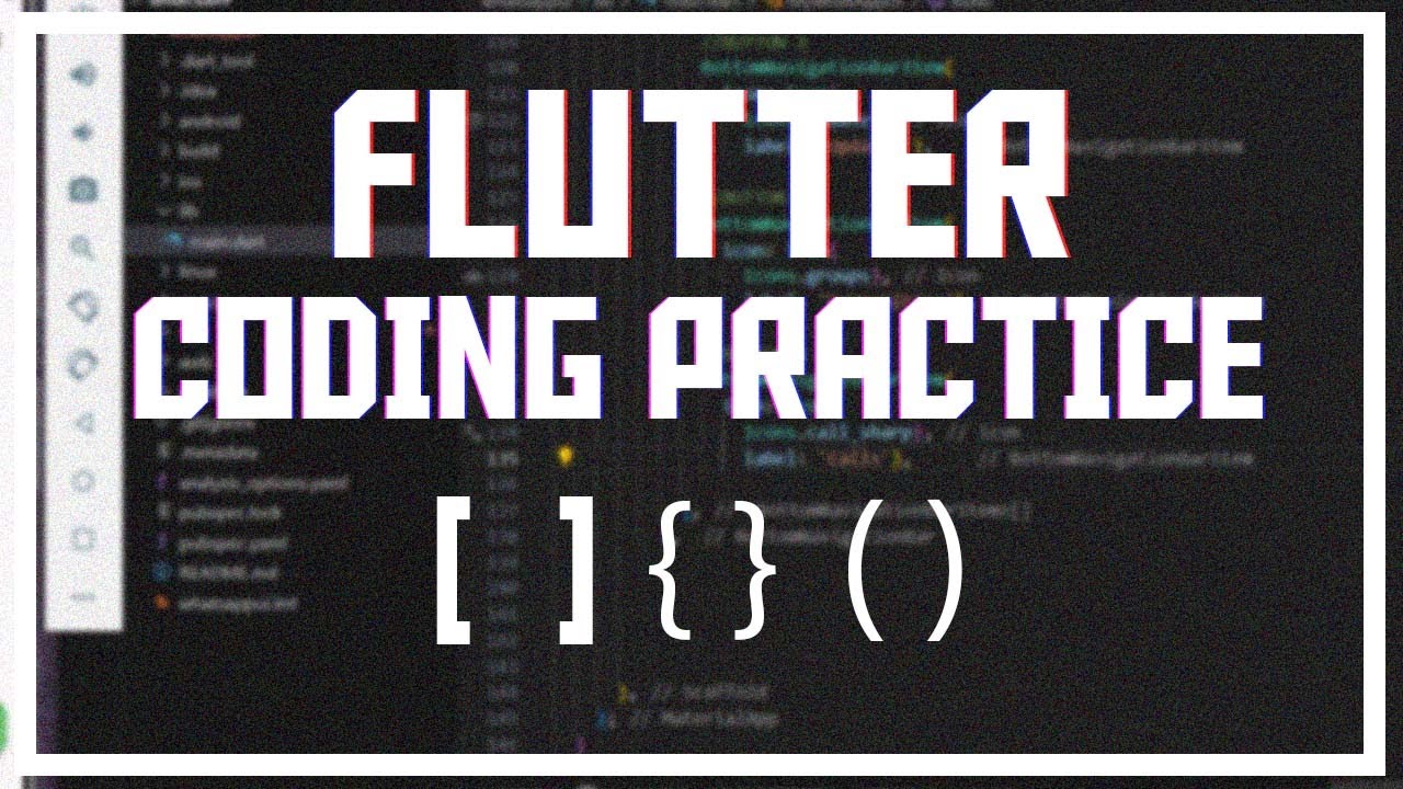 Flutter UI- Speed Practice Coding.
