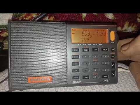 XDATA D-808 Digtle radio reciver on mw band indoor Reception