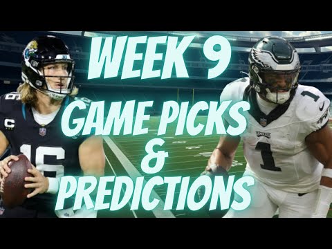 NFL Week 9 Predictions and Picks 2024: ESPN Pick'em Week 9