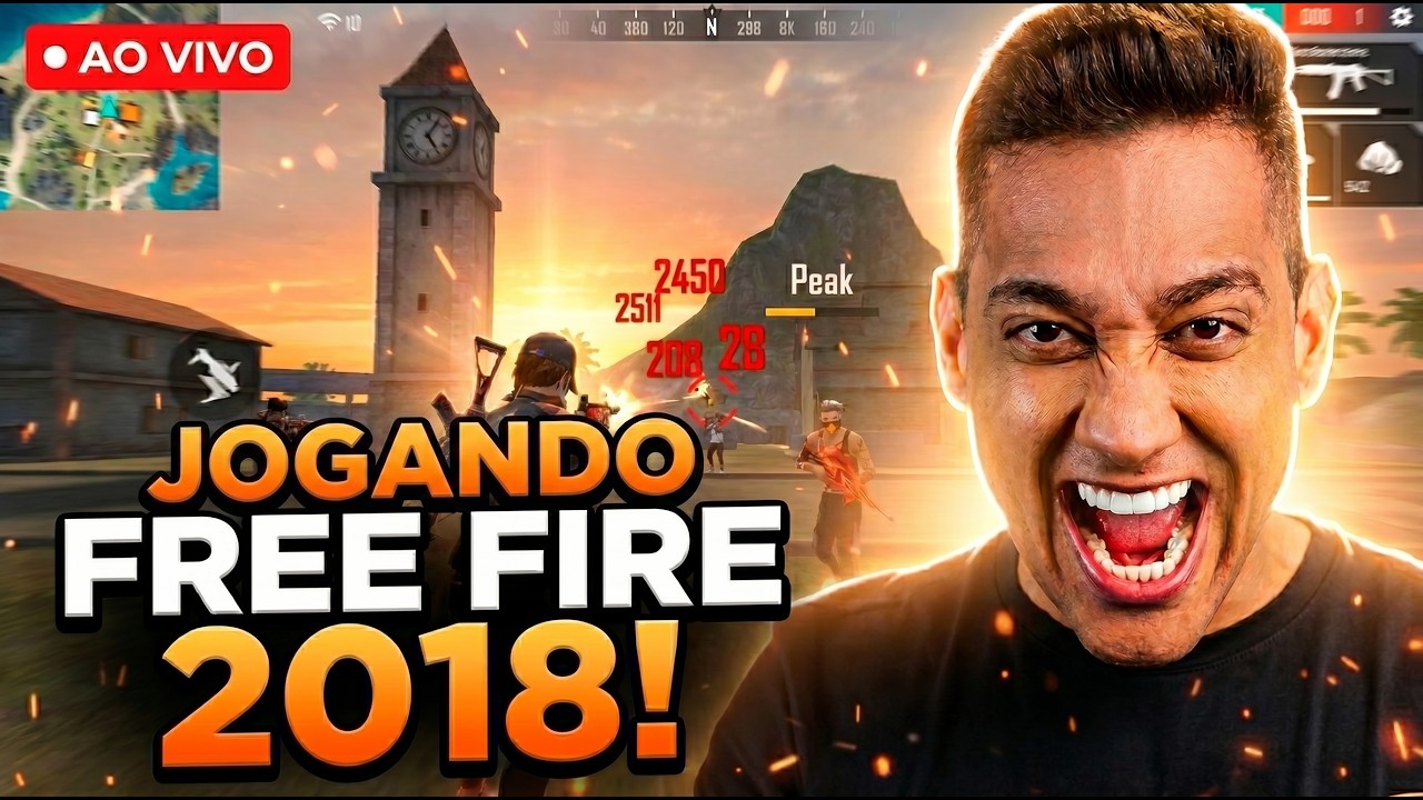 JOGANDO FREE FIRE 2018! EL GATO AO VIVO !BETBOOM