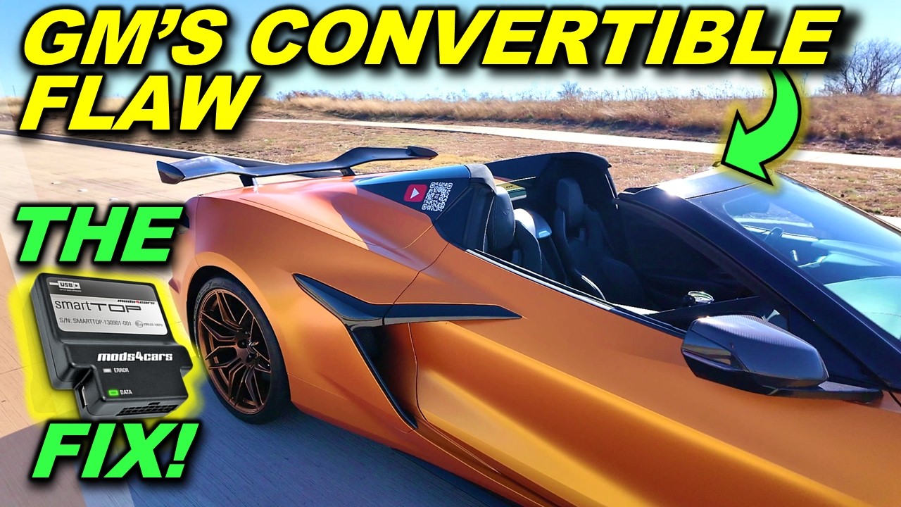 Revolutionizing the C8 Corvette Convertible Experience with the Smart ...