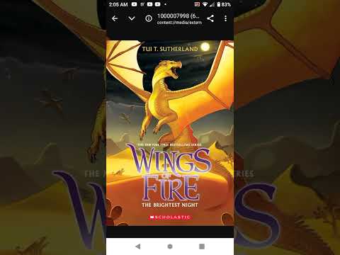Book review: *Wings of Fire: The Brightest Night" (Book 5) by Tui T. Sutherland!!!