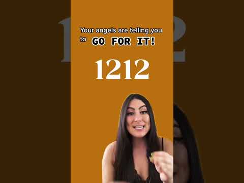 Are you seeing angel number 1212? โจ #shorts #angelnumbers
