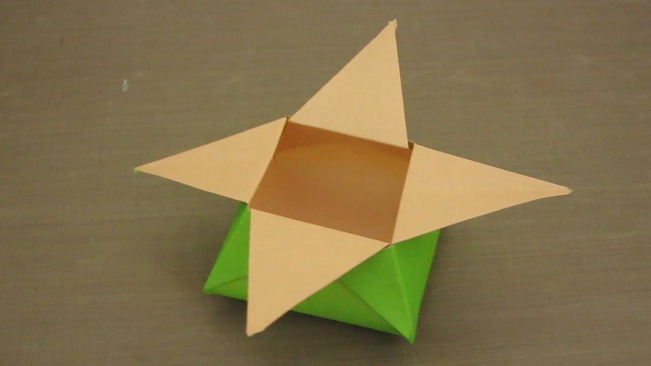 ORIGAMI STAR BOX - VIEWER REQUEST!