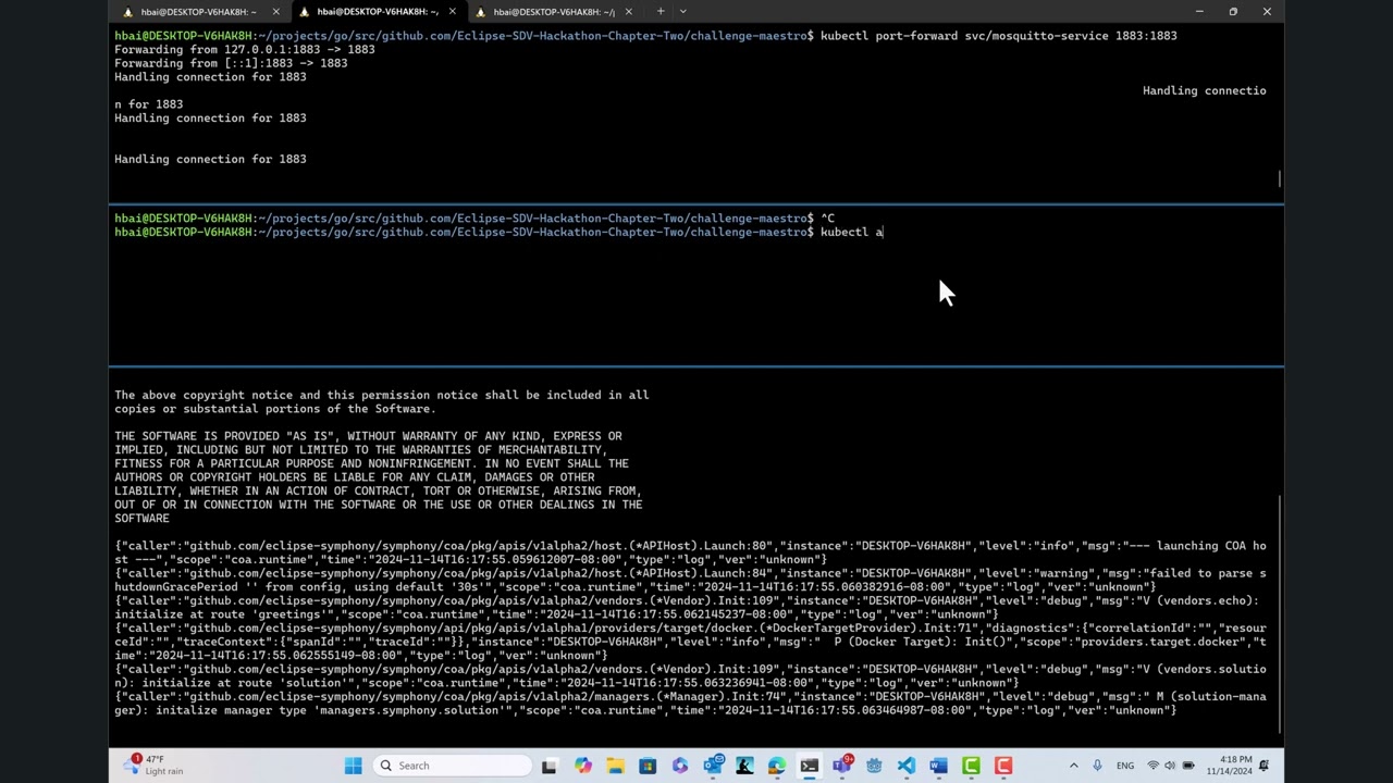 SDV Hackathon 2024 Maestro Challenge Walkthrough (part 2)