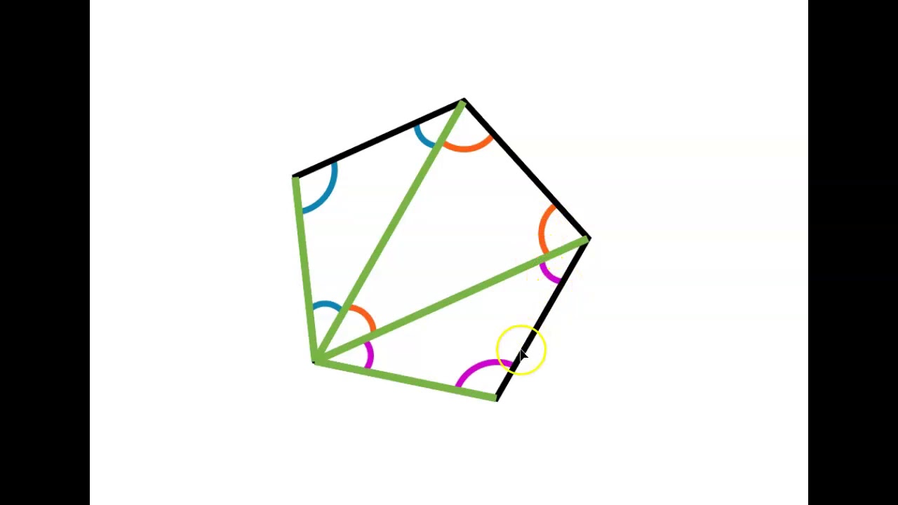 Polygon Divided into Triangles