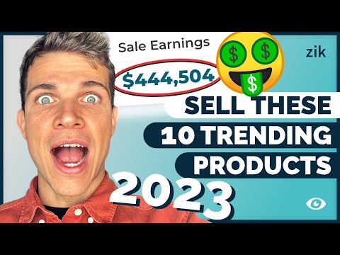 10 TRENDING Products to Sell Online in 2023 (And How I found Them With THIS Little Known Hack)