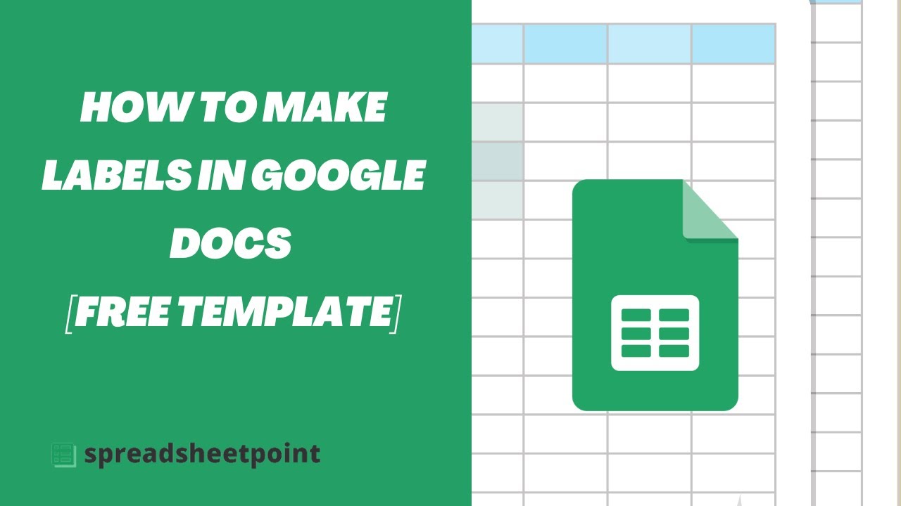 How to Make Labels in Google Docs [Free Template]