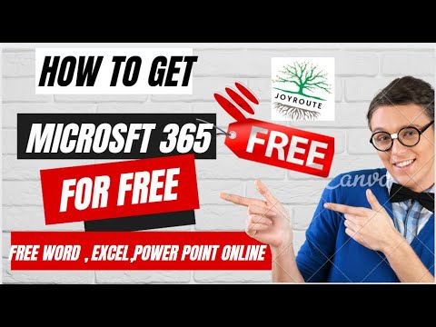 How to Get Microsoft 365 for FREE |MS Office online for free | Word, Excel, PowerPoint free online