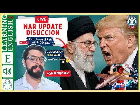 Learn English Through Listening🔥 | LIVE PRACTICE | War News Discussion
