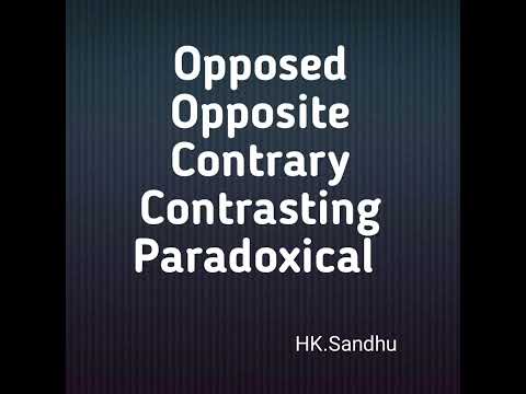 Synonyms of Contradictory #harpreetkau #vocabulary #englishlanguage #synonym
