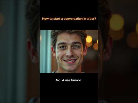 How to start a conversation in a bar #practicalenglish #datingtips