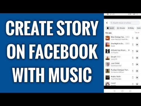 How To Create Story On Facebook With Music