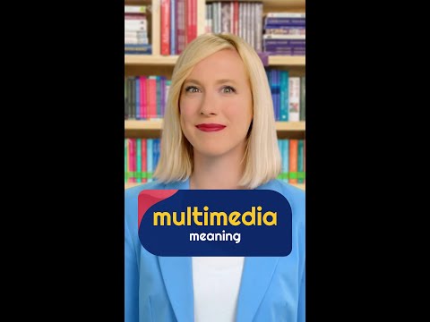 MULTIMEDIA meaning | What does "MULTIMEDIA" mean? Definition in Merlin Dictionary #shorts