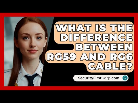 What Is The Difference Between RG59 And RG6 Cable? - SecurityFirstCorp.com