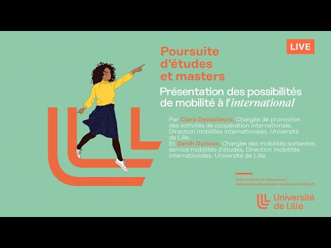 Présentation des possibilités de mobilités internationales & accueil des étudiants internationaux